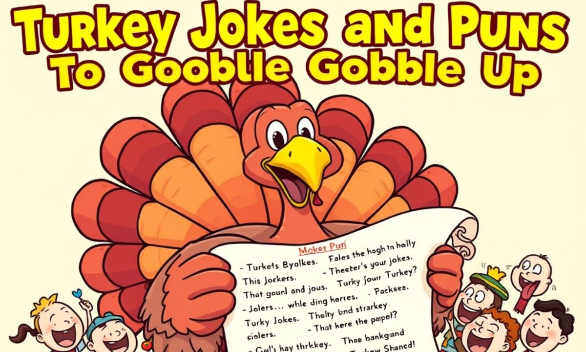 300 Turkey Jokes and Puns to Gobble, Gobble Up